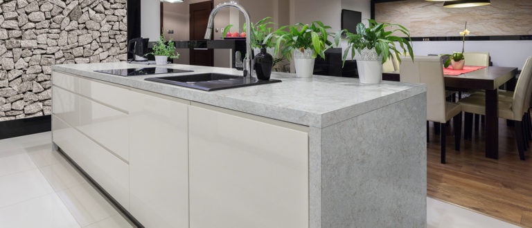 QUARTZ 3CM - GRAY LAGOON - Tileforless