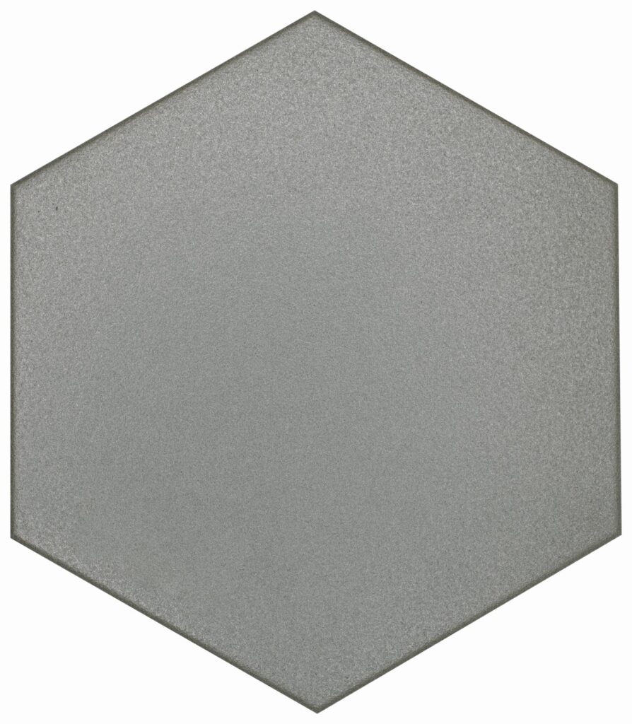 ROCA - FLOW - DARK GRAY 8X9 HEXAGON - Tileforless